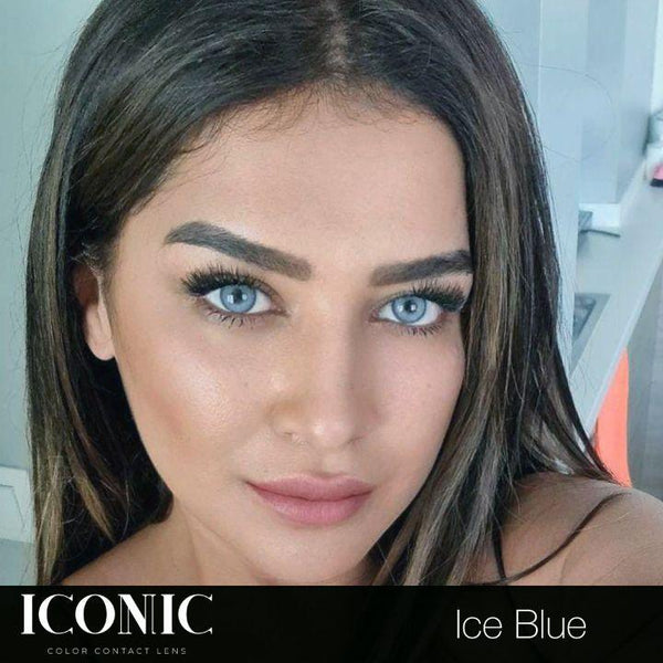 Iconic Ice Blue contact lenses - Gr8style.dk